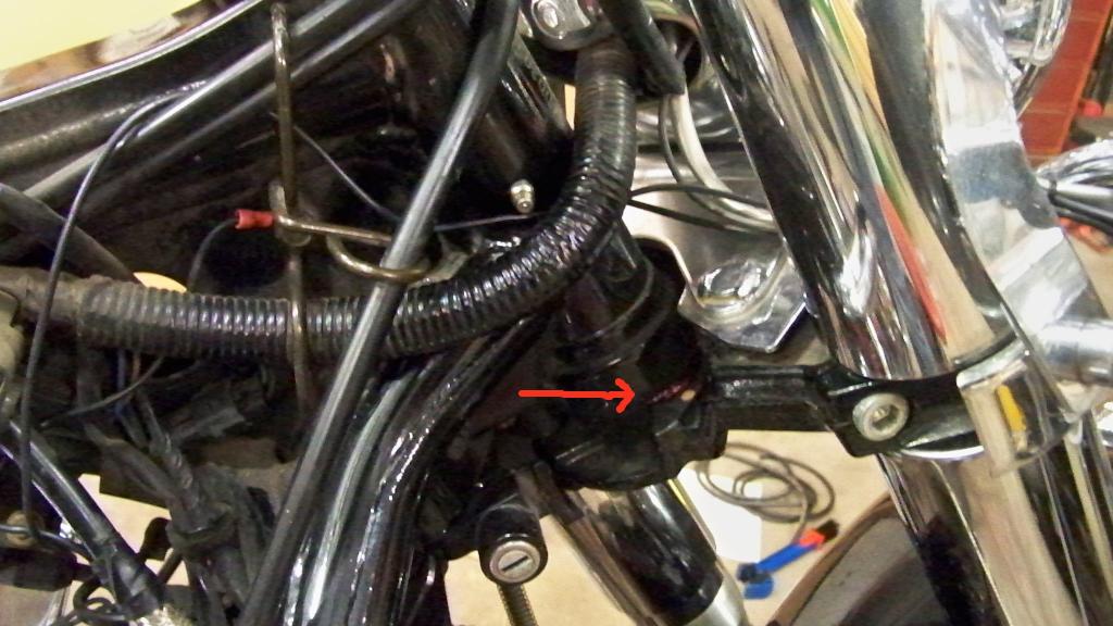 Vulcan Drifter Zerk Grease Fitting - Steering Neck